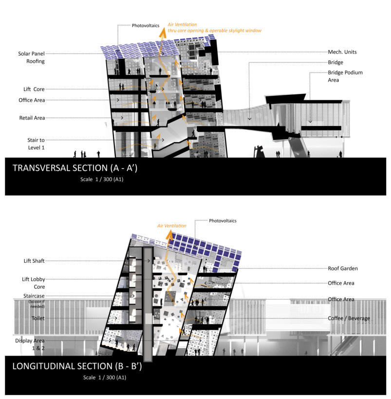 THEEAE Cube Mixed-Use Office Tower Design | 辦公樓設計 | 다용도 사무소건물설계 | 디애건축 ...