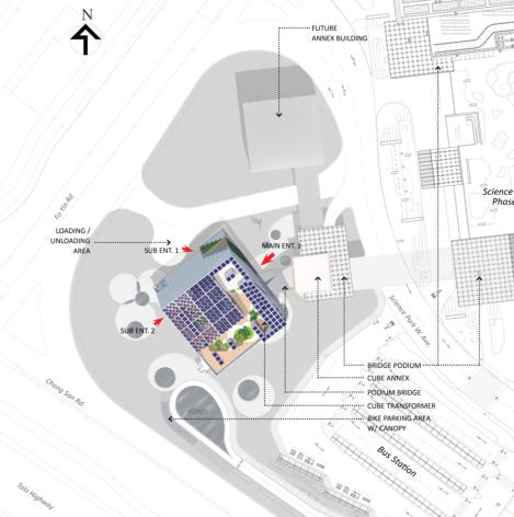 THEEAE Cube Mixed-Use Office Tower Design | 辦公樓設計 | 다용도 사무소건물설계 | 디애건축 ...