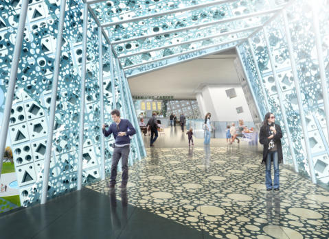 THEEAE Cube Mixed-Use Office Tower Design | 辦公樓設計 | 다용도 사무소건물설계 | 디애건축 ...