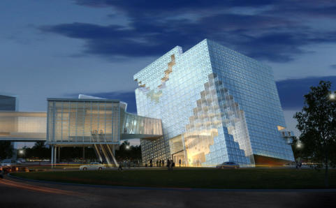 THEEAE Cube Mixed-Use Office Tower Design | 辦公樓設計 | 다용도 사무소건물설계 | 디애건축 ...