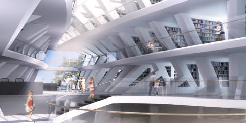 TheeAe Architect's Library Design | Gosan Libraray | Daegu, South Korea ...