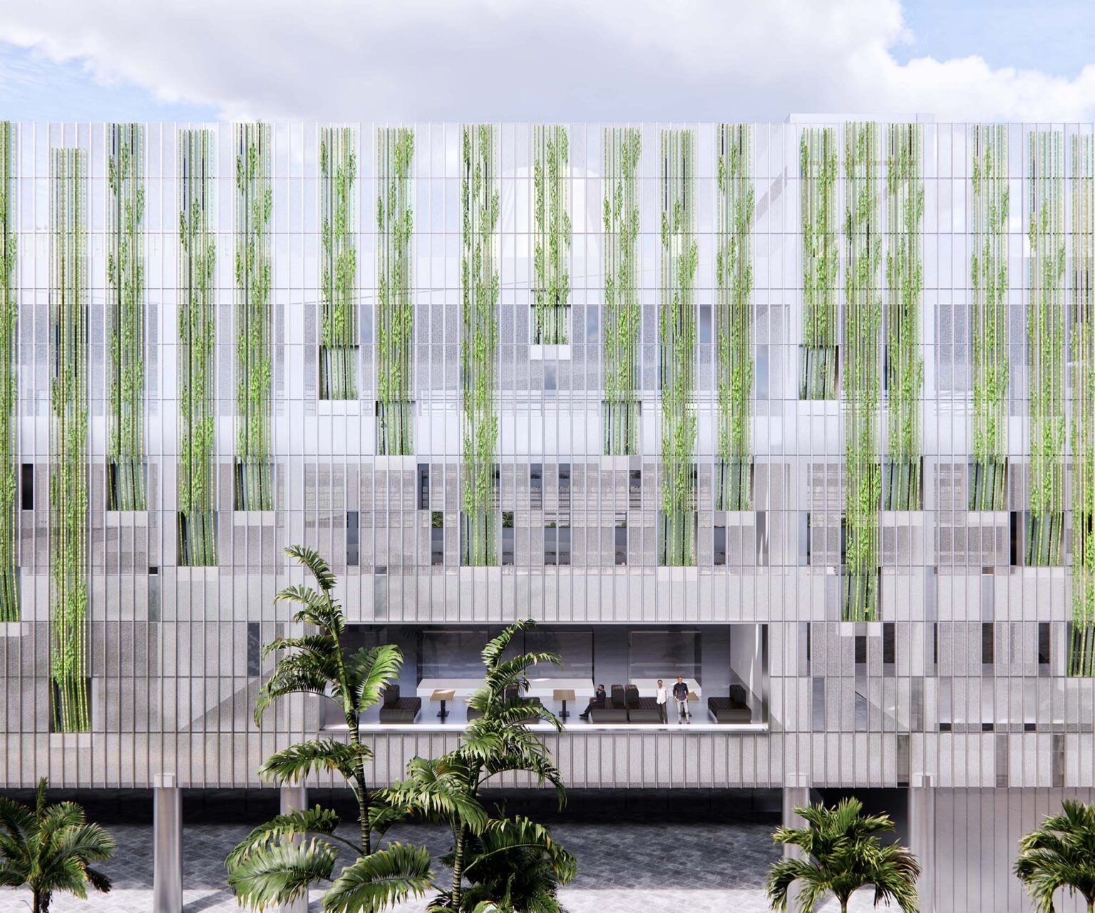 Floral Solar Tree - TheeAe Architects