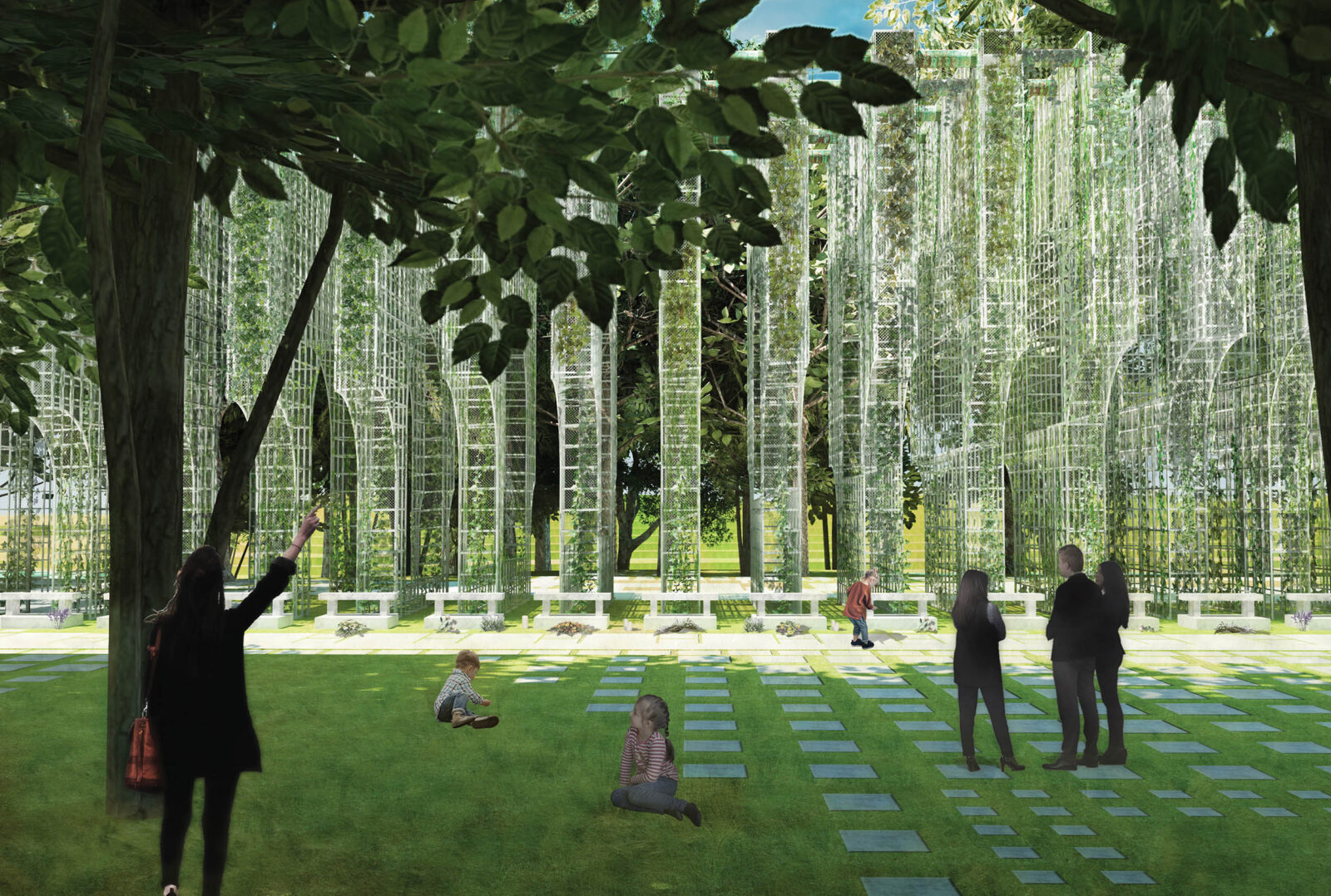 The Gate of Hope Sandy Hook Memorial - TheeAe Architects